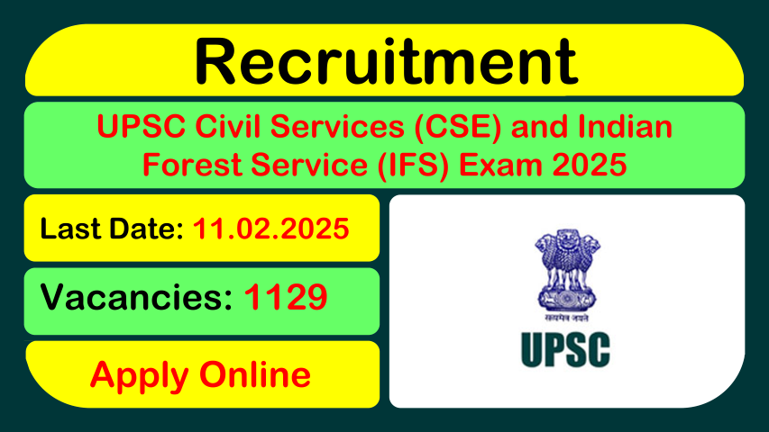 UPSC CSE and IFS 2025 notification released - Apply now! - Saiket System