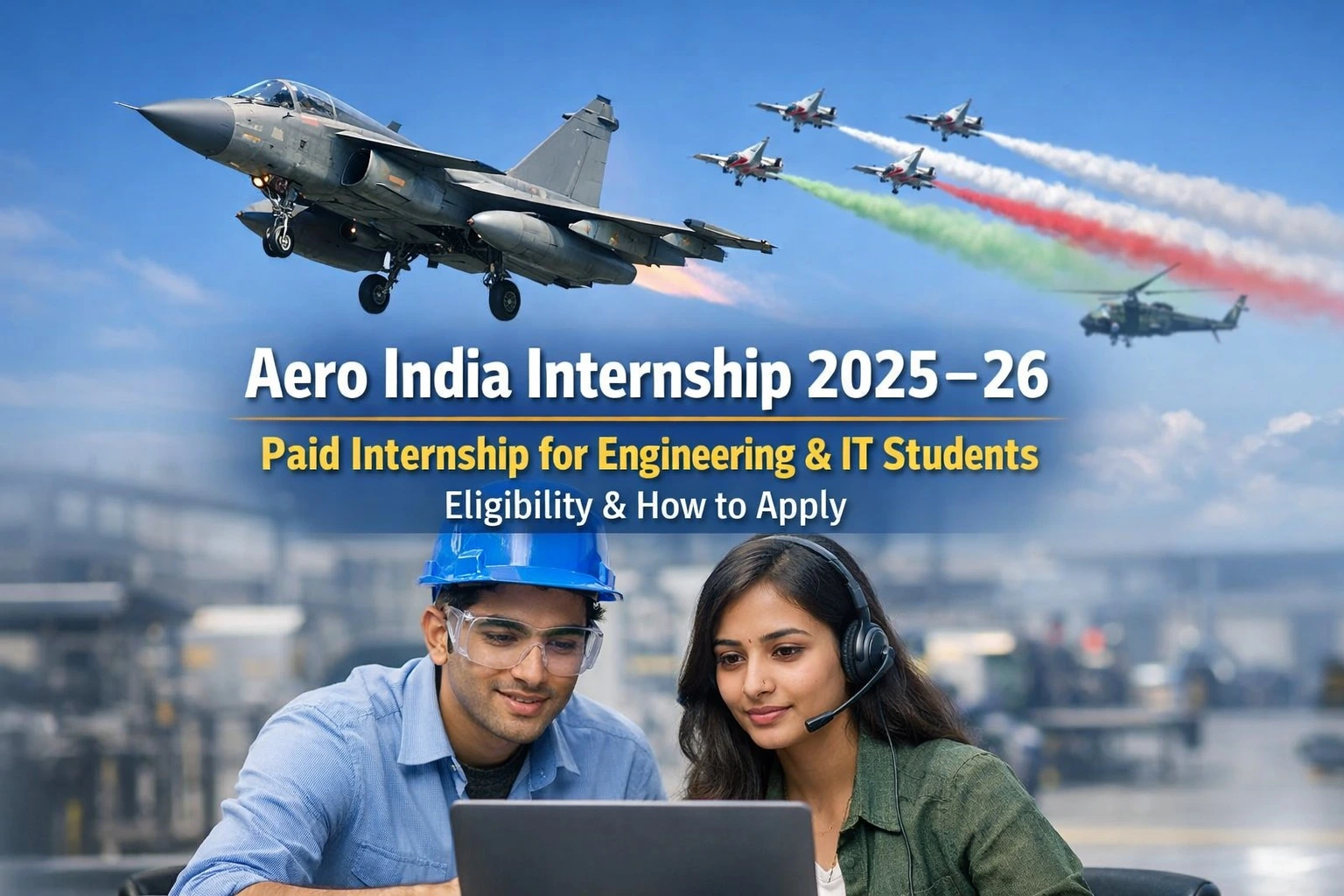 Aero India Internship 2025–26: Paid Internship for Engineering & IT ...