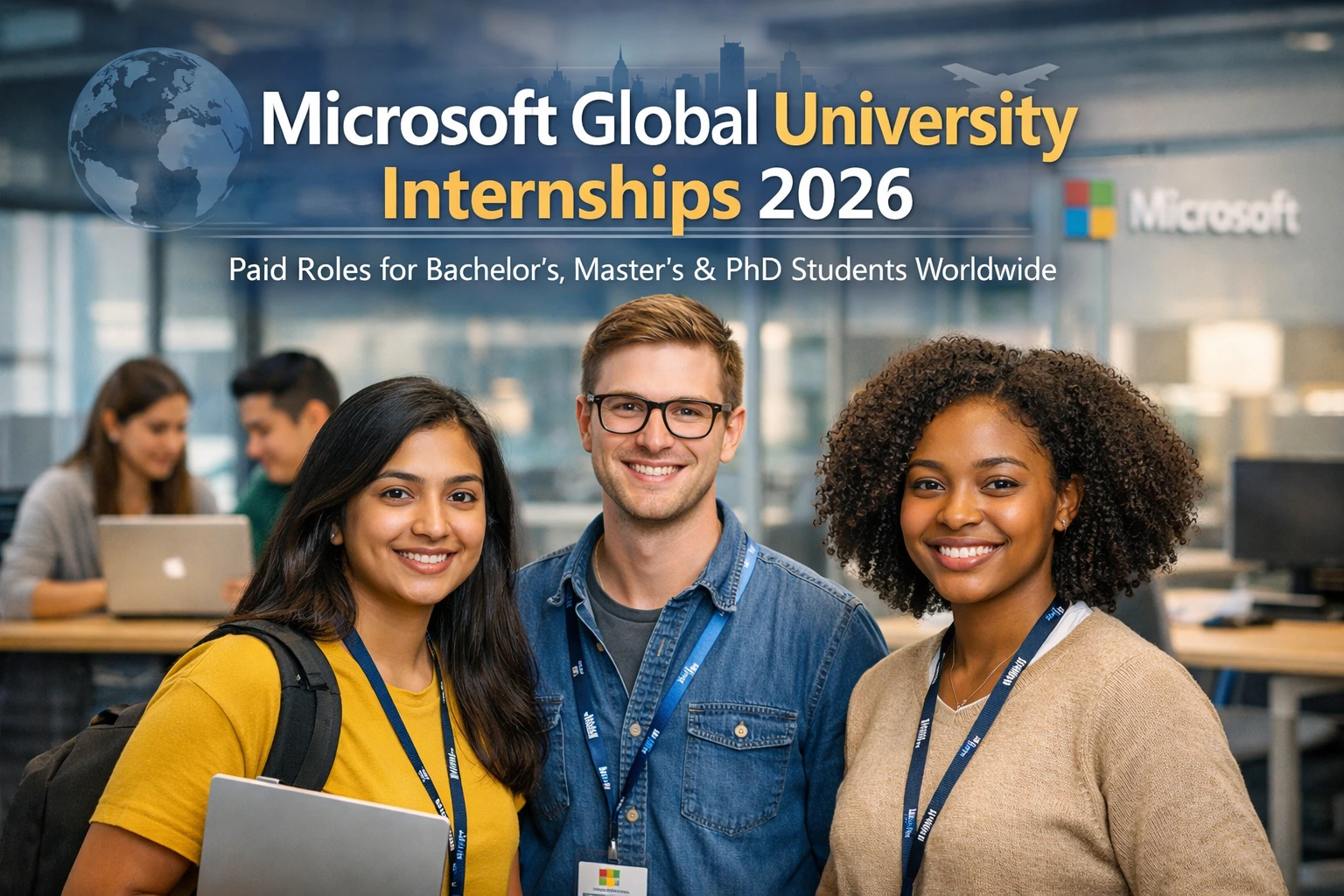 Microsoft Global University Internships 2026: Paid Roles for Bachelor’s ...