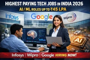 Highest Paying Tech Jobs in India 2026: AI/ML Roles Up to ₹45 LPA ...
