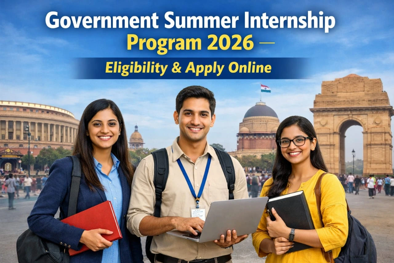 Government Summer Internship Program 2026 – Eligibility, Benefits & How ...