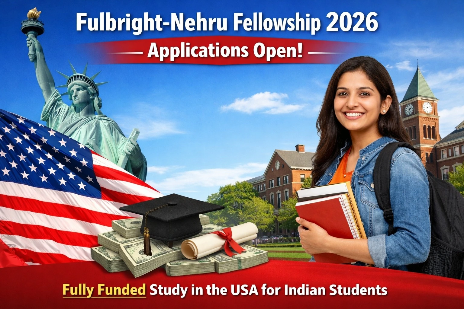 Fulbright-Nehru Fellowship 2026 Applications Open: Fully Funded US ...